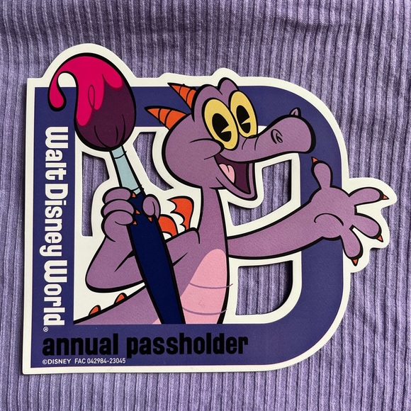 Disney | Other | New 223 Walt Disney World Annual Passholder Figment ...